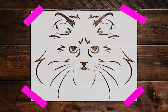 Kitty Cat Stencil