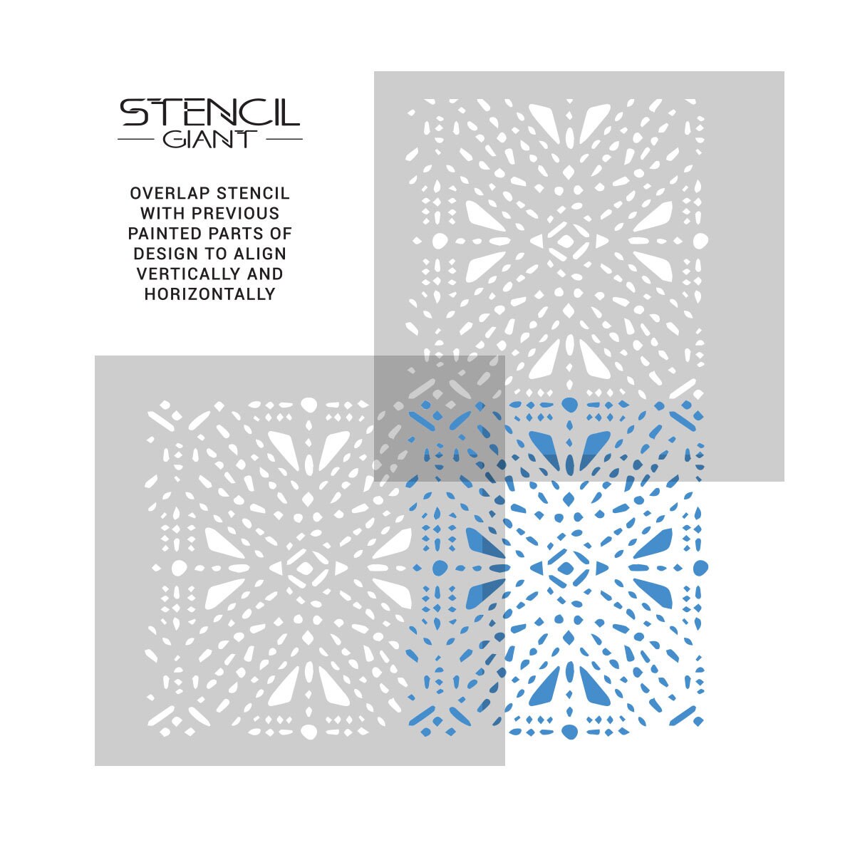 Geometric Stencil Reusable Geometric Stencil Art Stencil - Etsy