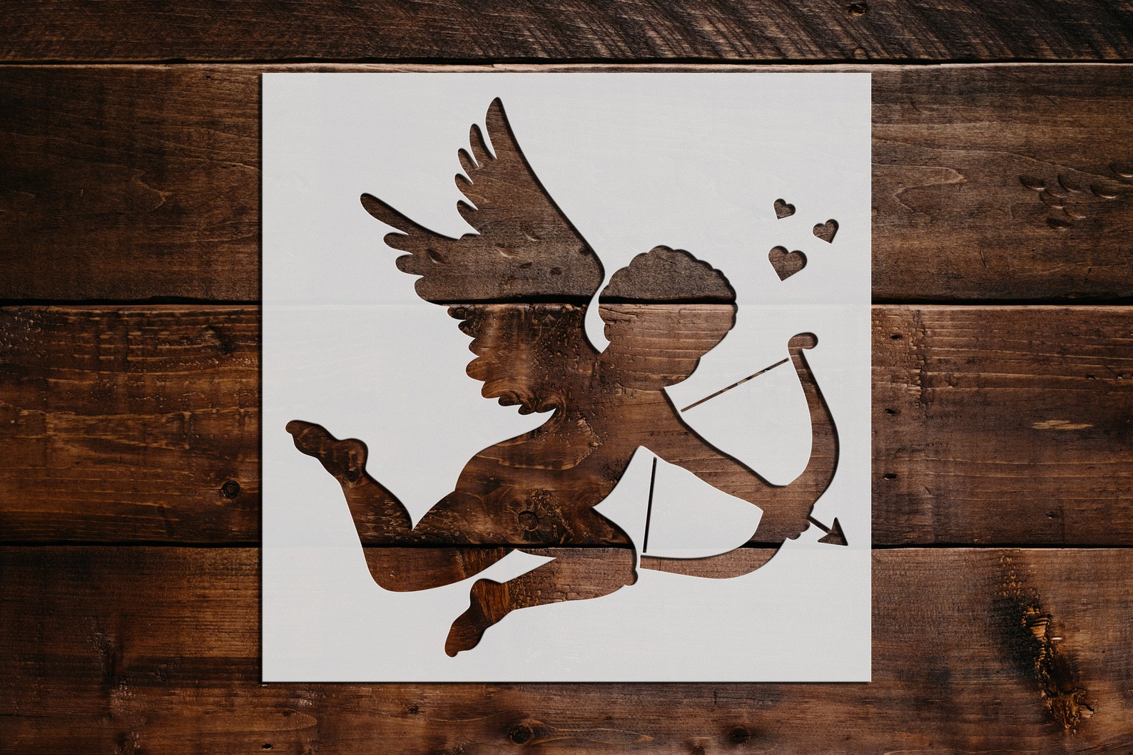 Cupid Stencil Reusable Cupid Stencil Art Stencil DIY Craft - Etsy