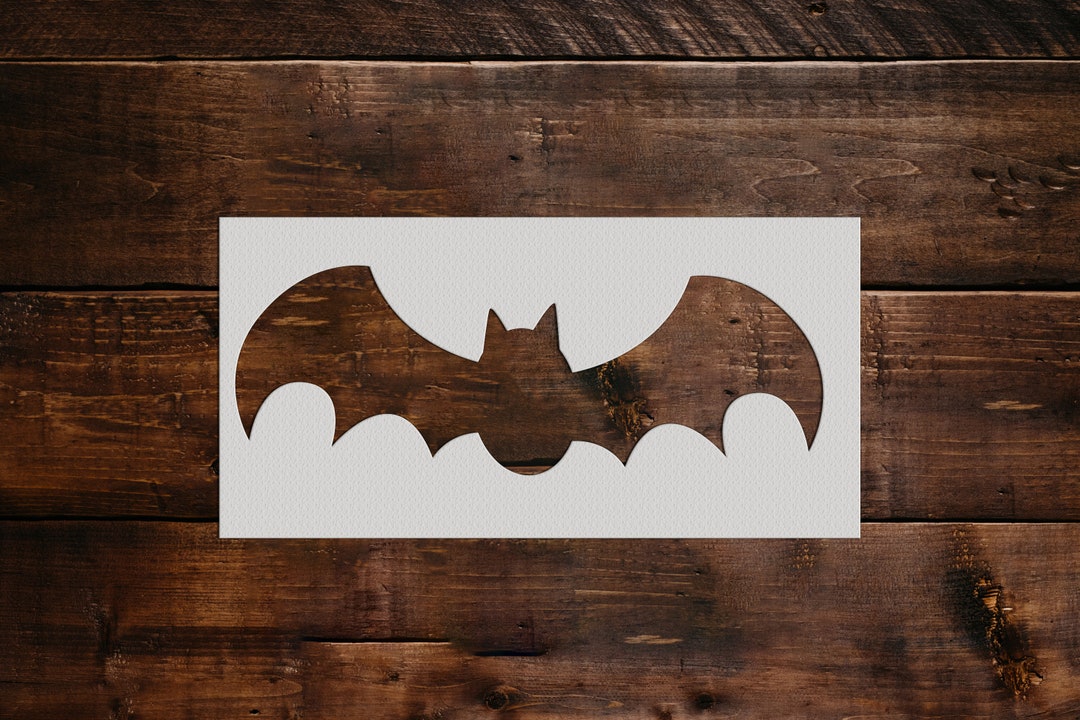 Bat Stencil - Reusable Bat Stencil - Art Stencil - DIY Craft Stencil ...