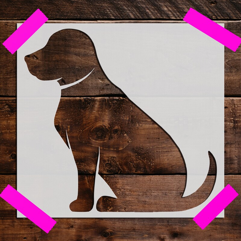 Dog Stencil - Etsy
