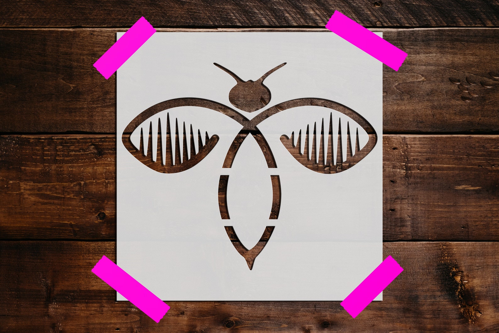 Bee Stencil Reusable Bee Stencil Art Stencil DIY Craft - Etsy