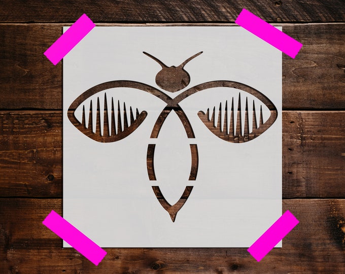 Bee Stencil Bumble Bee Stencil From the Stencil Studio. Reusable Shabby ...