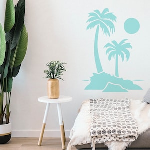 Palm Tree Stencil - Reusable Palm Trees Stencil - Art Stencil - DIY ...