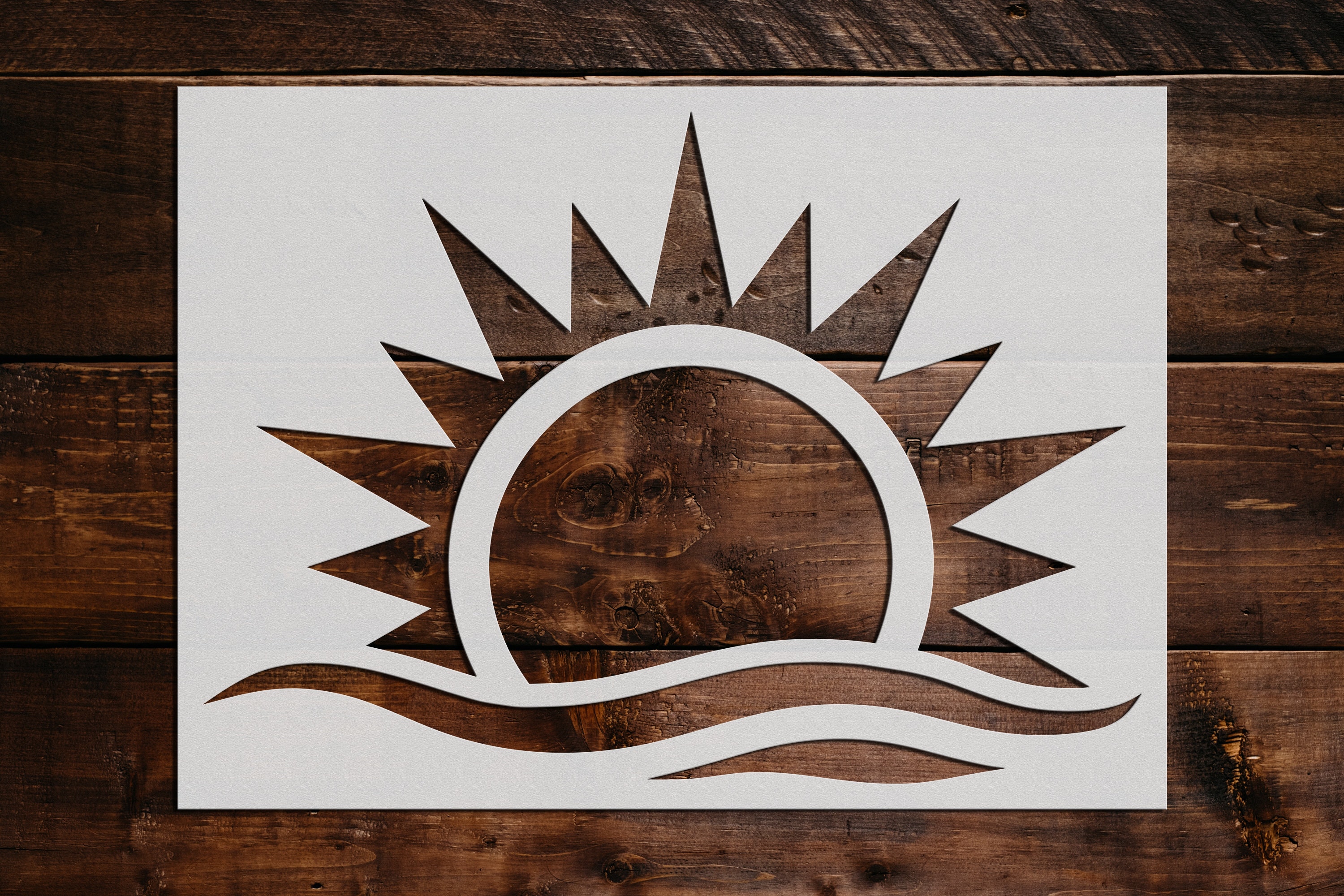 Sun Stencil Reusable Sun Stencil DIY Craft Stencil Large - Etsy