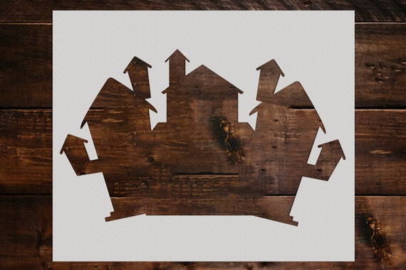 House Stencil Reusable House Stencil Art Stencil DIY - Etsy