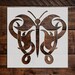 Butterfly Stencil, Reusable Butterfly Stencil, Art Stencil - DIY Craft ...