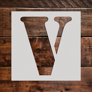 Letter V -reusable Stencil - Art Stencil - Craft Stencil - Reusable ...