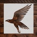 Hawk Stencil, Reusable Hawk Stencil, Art Stencil, DIY Craft Stencil ...