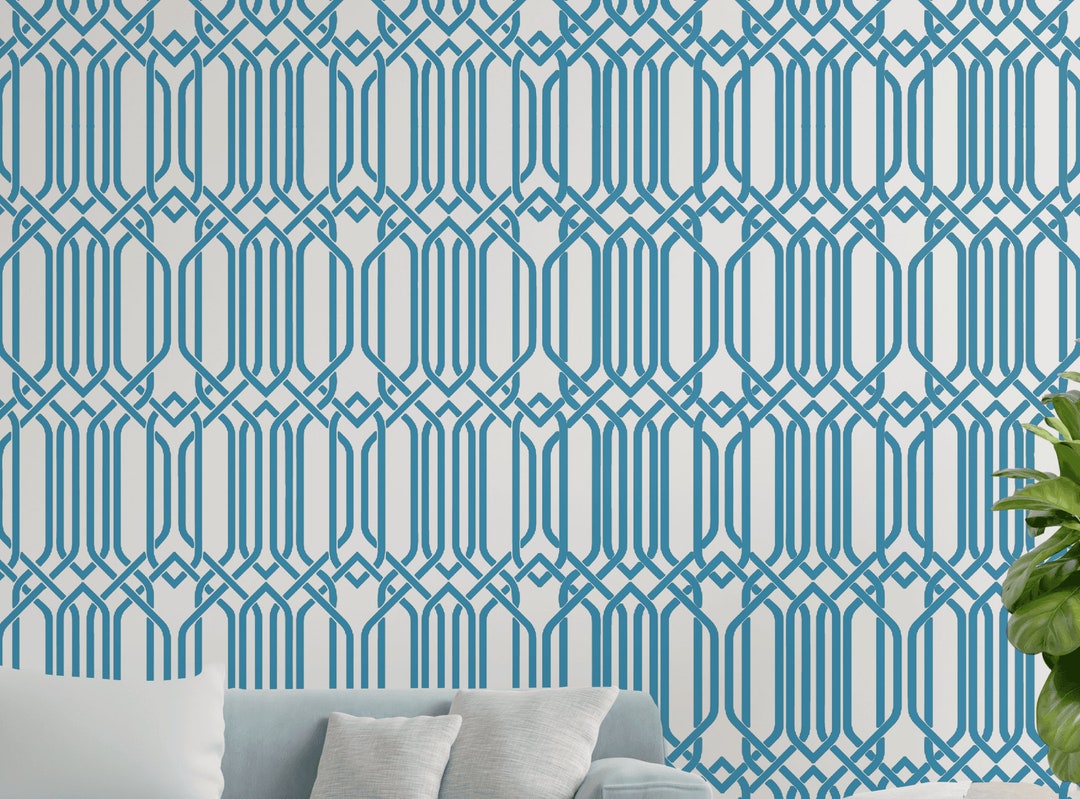 Geometric Stencil, Reusable Geometric Stencil, Art Stencil - DIY Craft ...