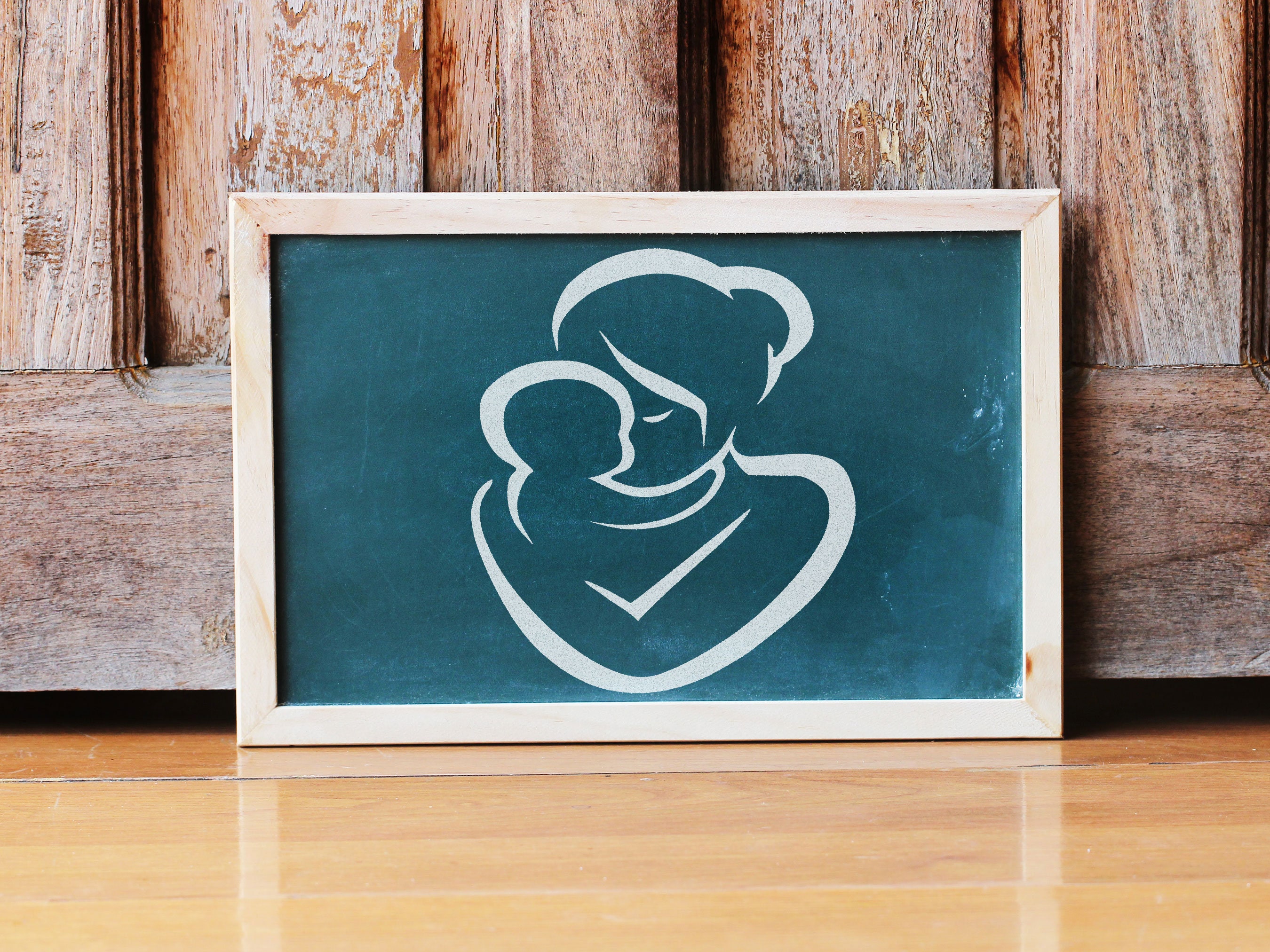 Mother & Baby Stencil Reusable Mother and Baby Stencil Art - Etsy