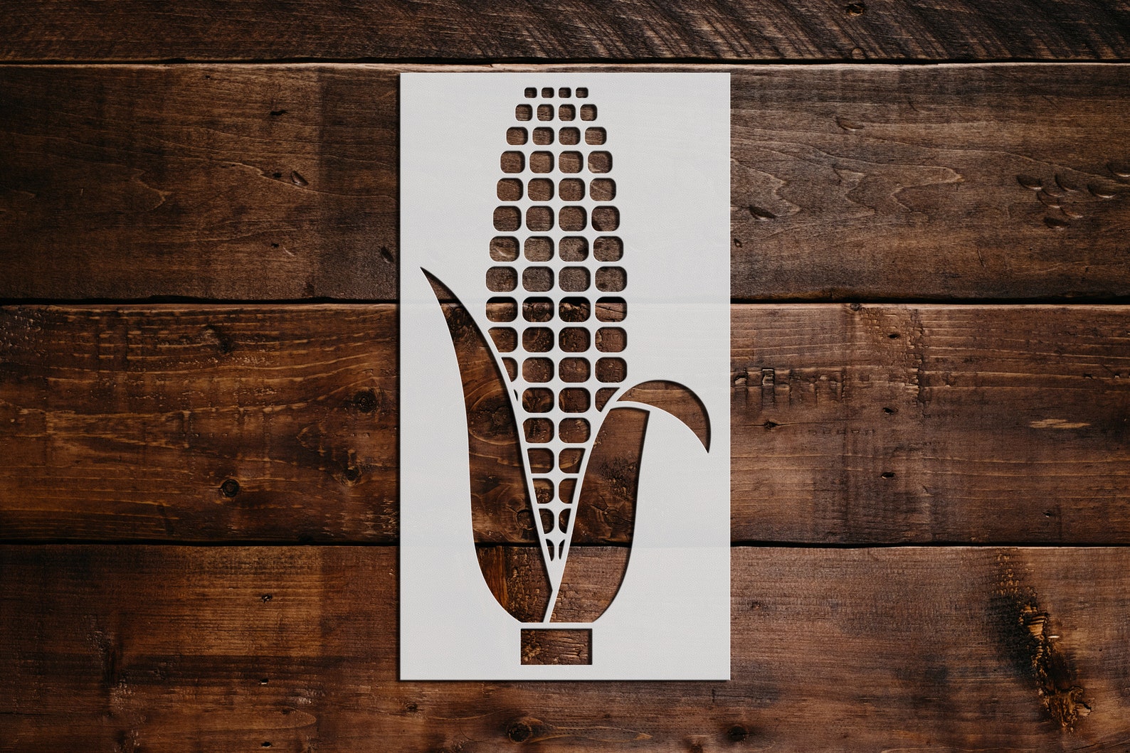 Corn on the Cob Stencil Reusable Corn on the Cob Stencil - Etsy