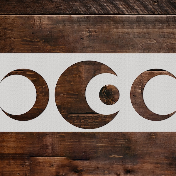 Moon Stencil - Etsy