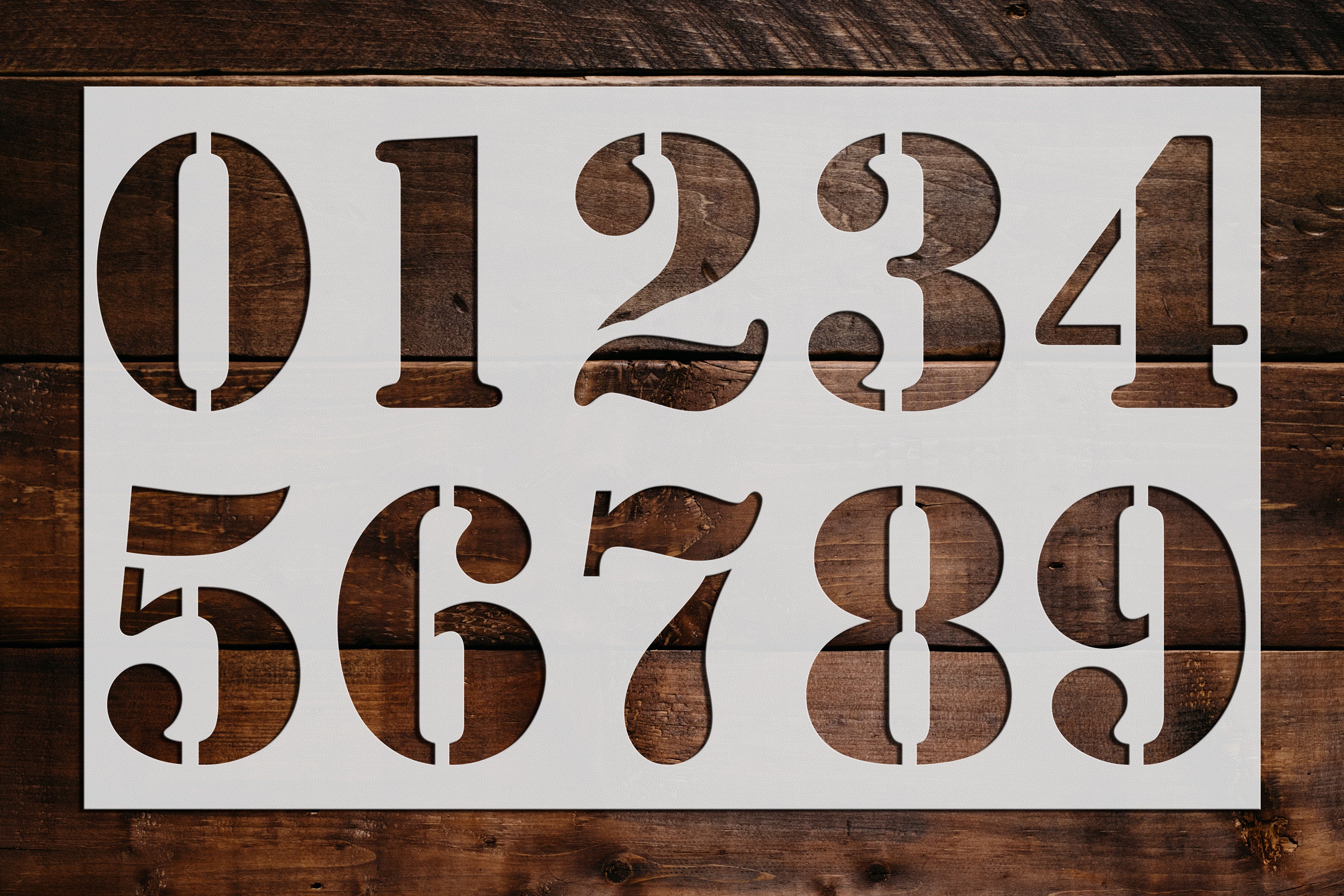 Numbers Stencil Reusable Numbers Stencil Art Stencil DIY - Etsy