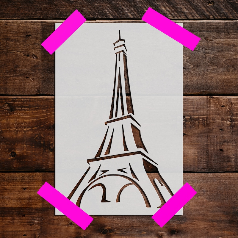 Eiffel Tower Stencil - Etsy