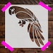 Parrot Stencil Reusable Parrot Stencil Art Stencil DIY | Etsy