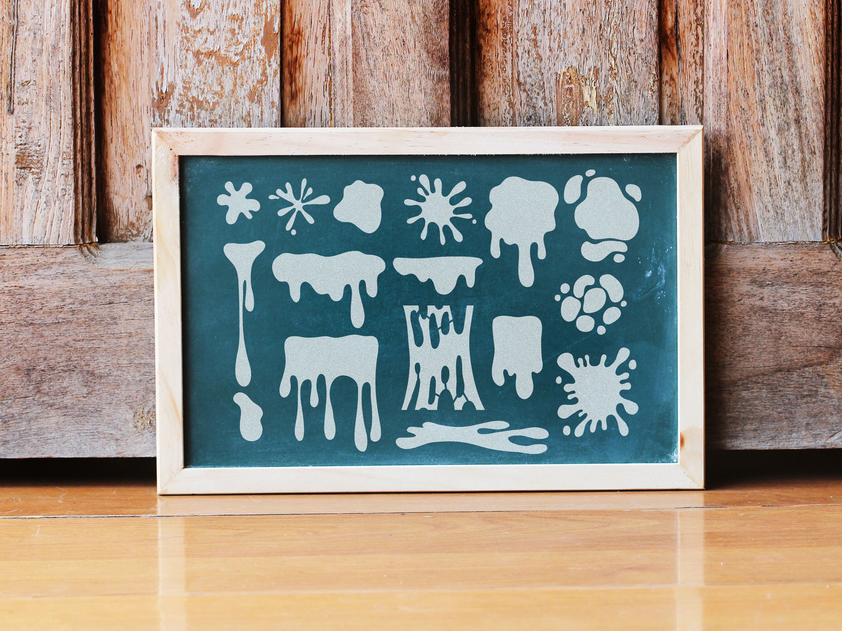 Variety of Ooze Stencil Reusable Variety of Ooze Stencil - Etsy