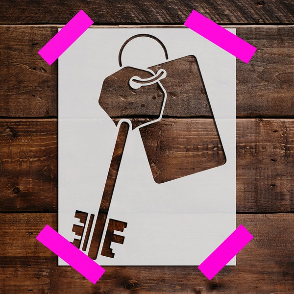 Key Stencil - Etsy