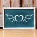 Demon Heart Stencil - Reusable Demon Heart Stencil - Art Stencil - DIY ...