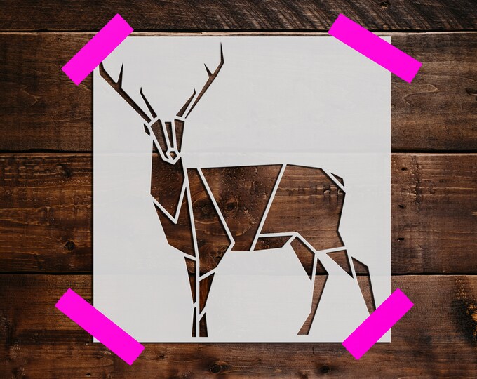 Deer Forest Stencil Painting Stencil DIY Decor Stencil Scrapbooking ...