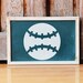 Baseball Stencil, Reusable Baseball Stencil, DIY Craft Stencil, Large ...