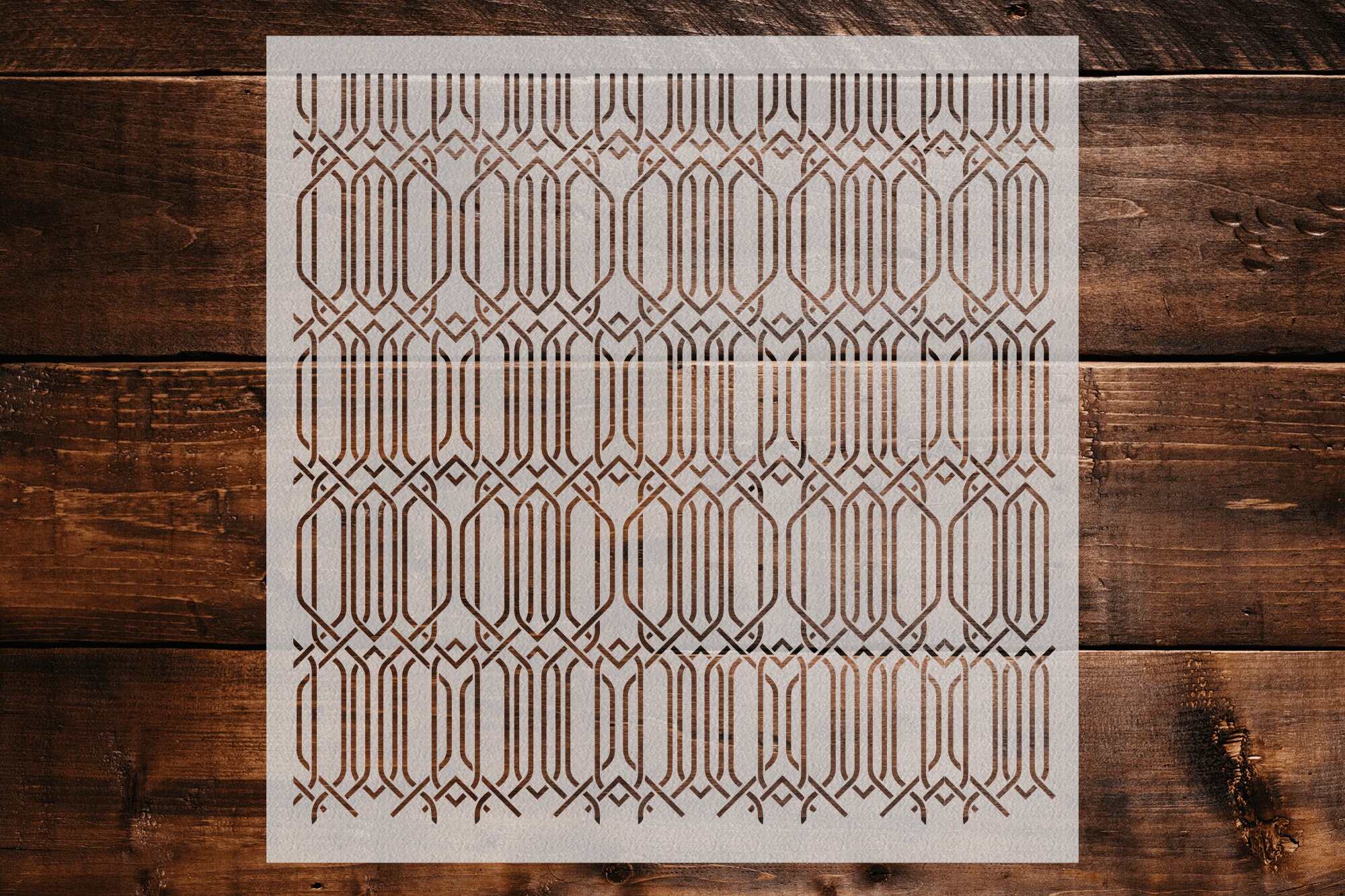 Geometric Stencil Reusable Geometric Stencil Art Stencil - Etsy