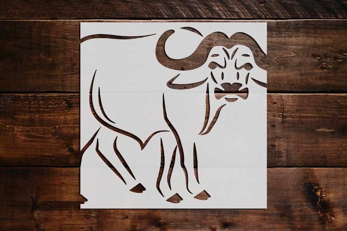 Ox Stencil Reusable Ox Stencil Art Stencil DIY Craft | Etsy
