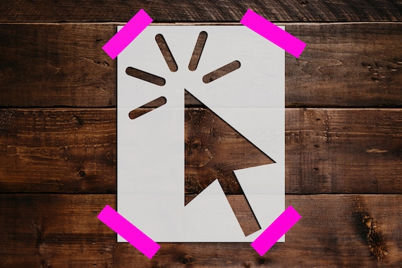 Arrow Stencil Reusable Arrow Stencil DIY Craft Stencil - Etsy