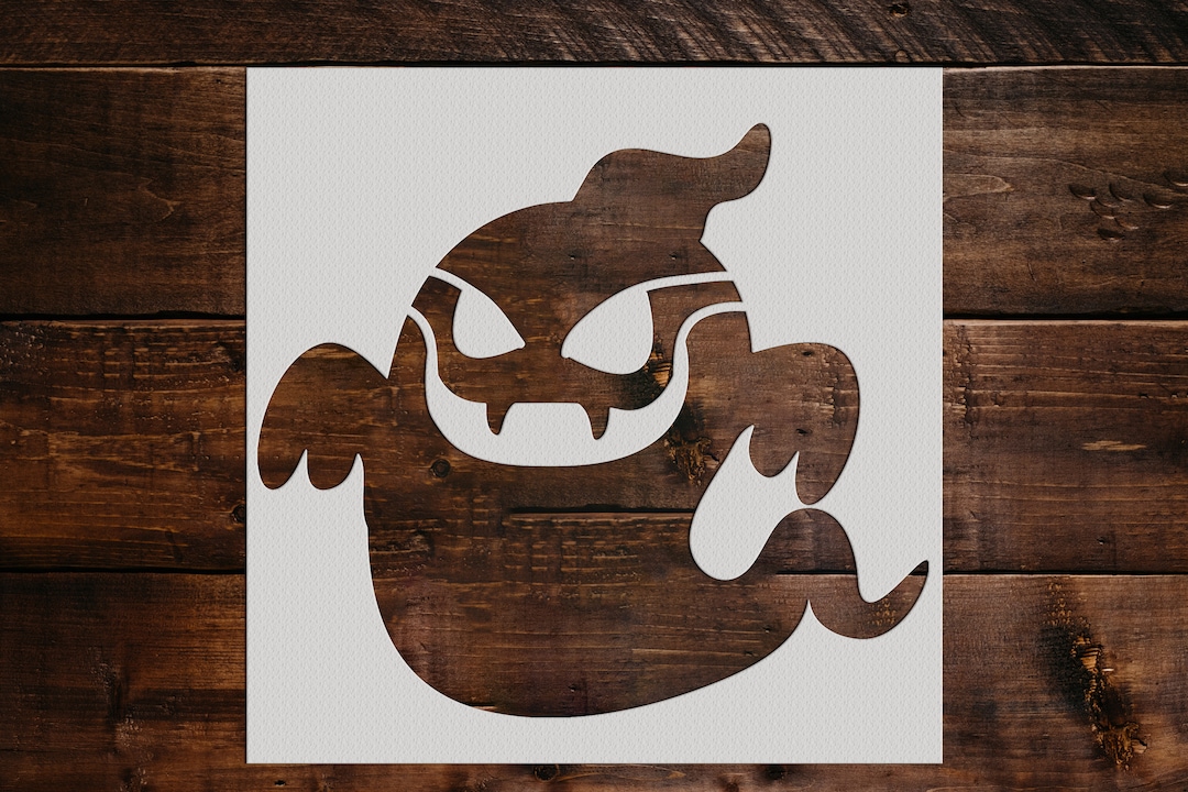 Ghost Stencil - Reusable Ghost Stencil - Art Stencil - DIY Craft ...