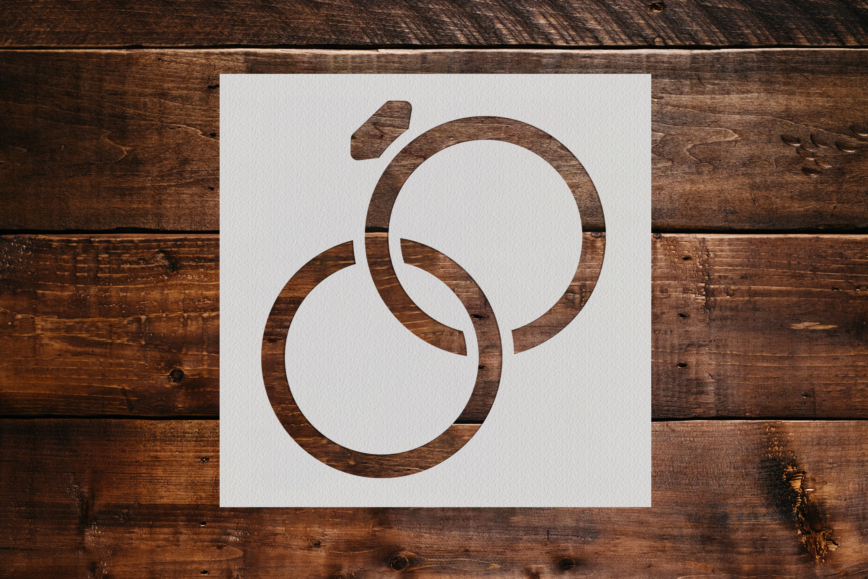 Wedding Rings Stencil-reusable Stencil-art Stencil craft - Etsy