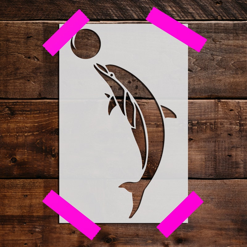 Dolphin Painting - Etsy