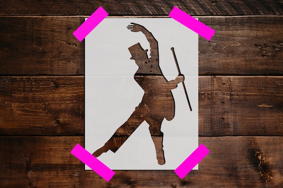 Dancing Stencil Reusable Dancing Stencil DIY Craft | Etsy