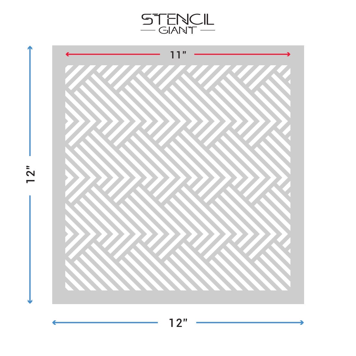 Geometric Stencil, Reusable Geometric Stencil, Art Stencil - DIY Craft ...