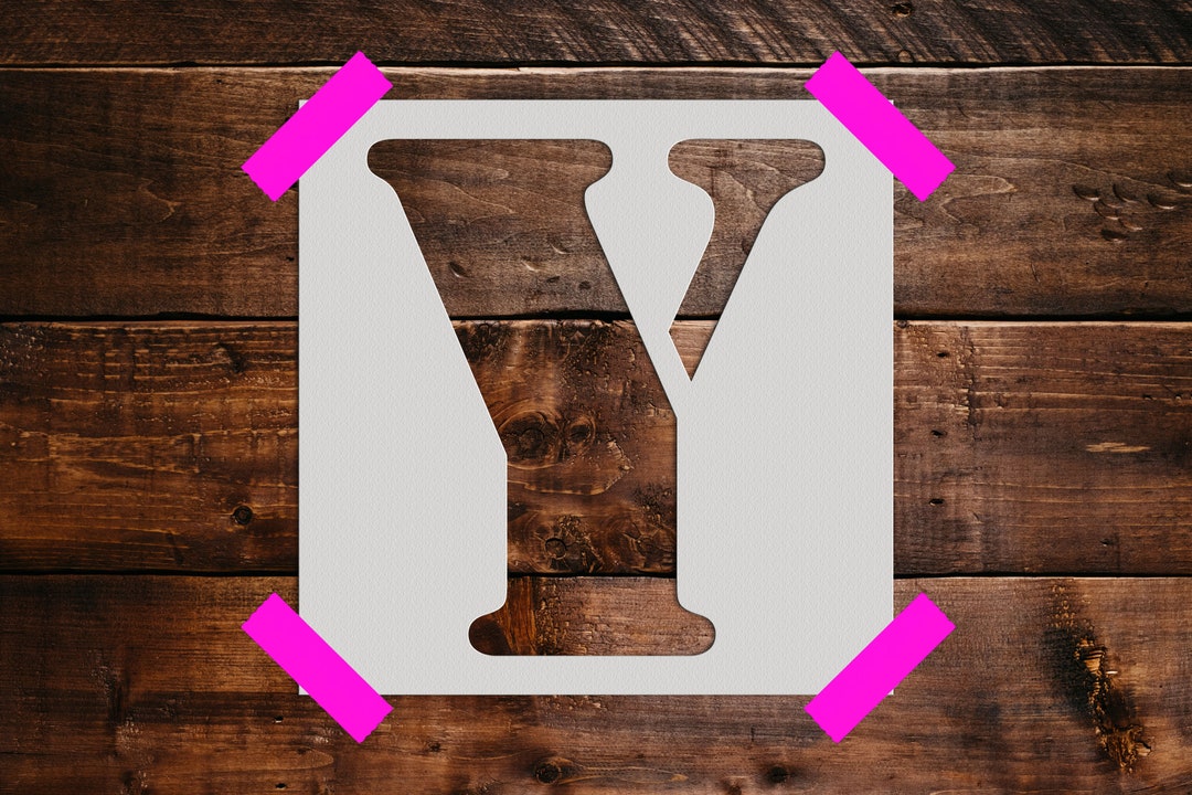 Letter Y -reusable Stencil - Art Stencil - Craft Stencil - Reusable ...
