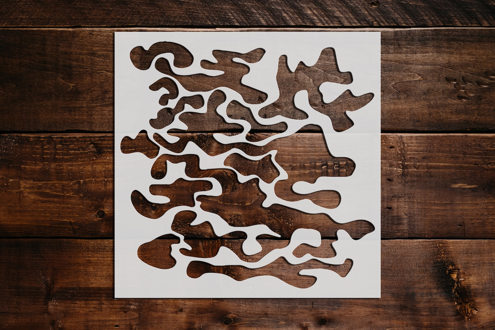 Camo Stencil, Reusable Camo Stencil, Art Stencil - DIY Craft Stencil ...