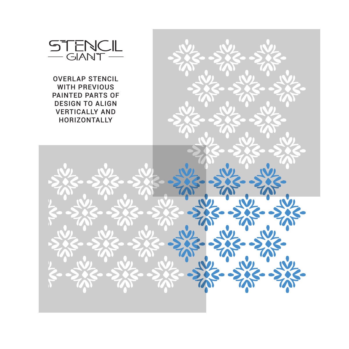 Diamond Pattern Stencil Reusable Diamond Stencil Art - Etsy