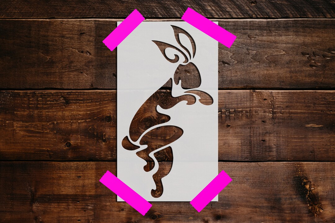 Rabbit Stencil - Reusable Rabbit Stencil - Art Stencil - DIY Craft ...