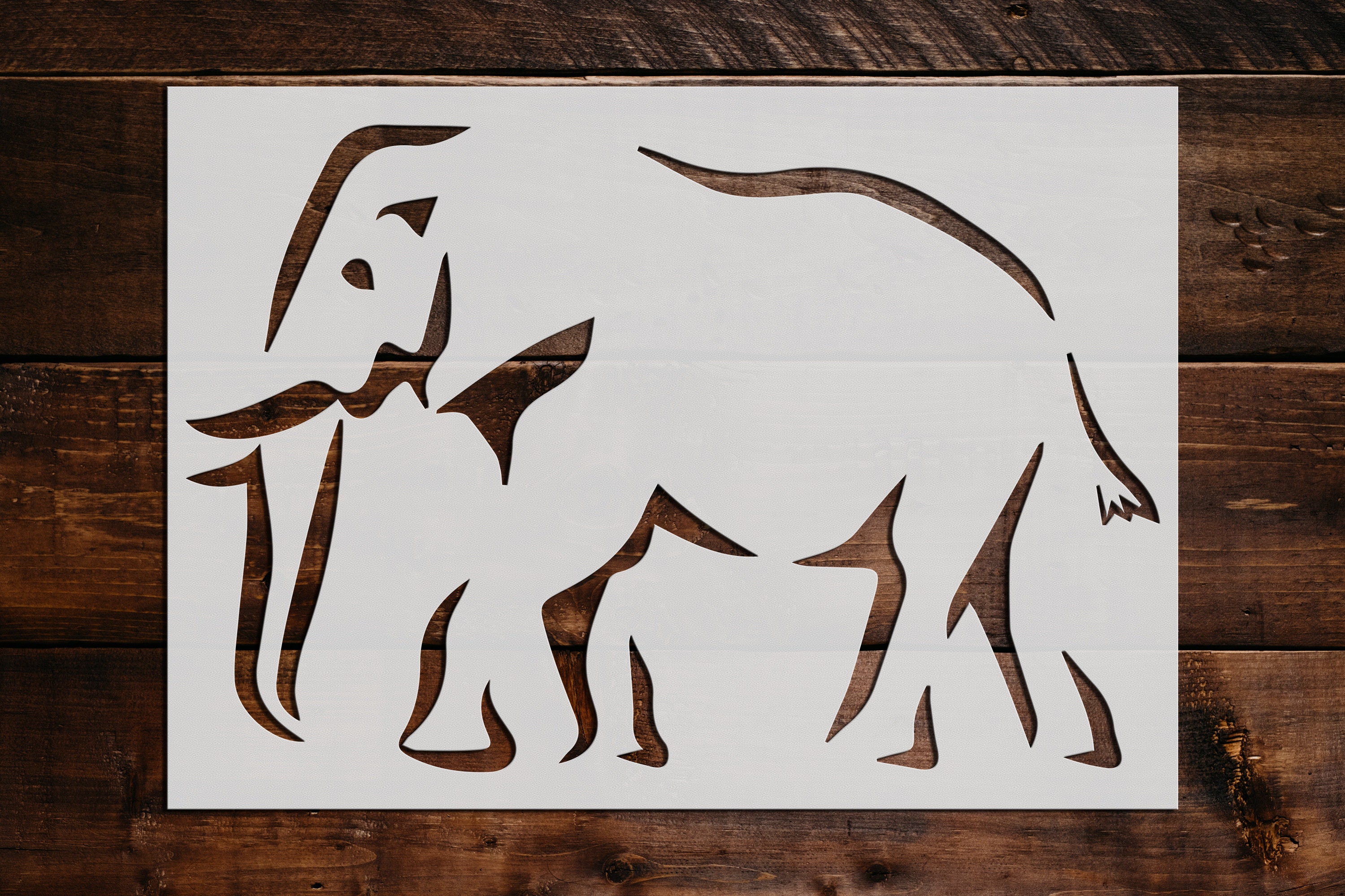 Elephant Stencil Reusable Elephant Stencil Art Stencil DIY - Etsy