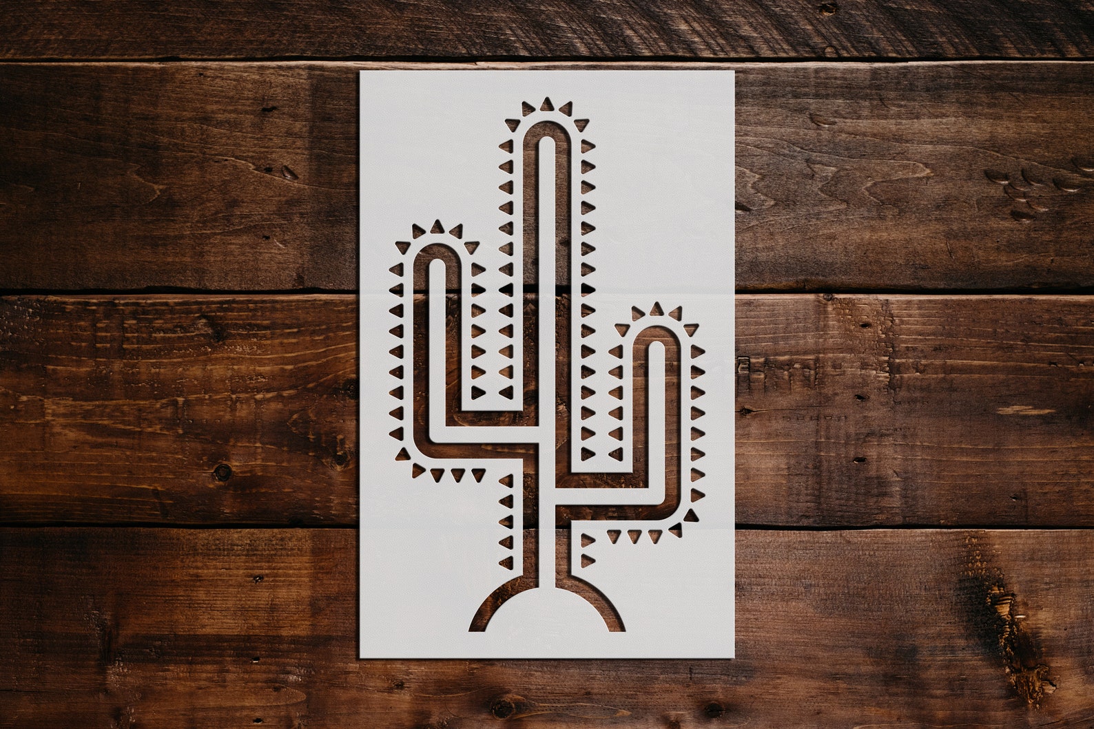 Cactus Stencil Reusable Cactus Stencil Art Stencil DIY - Etsy