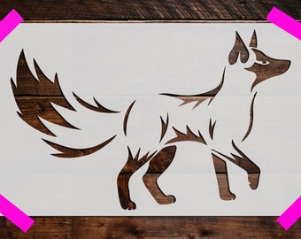 Fox Stencil | Etsy