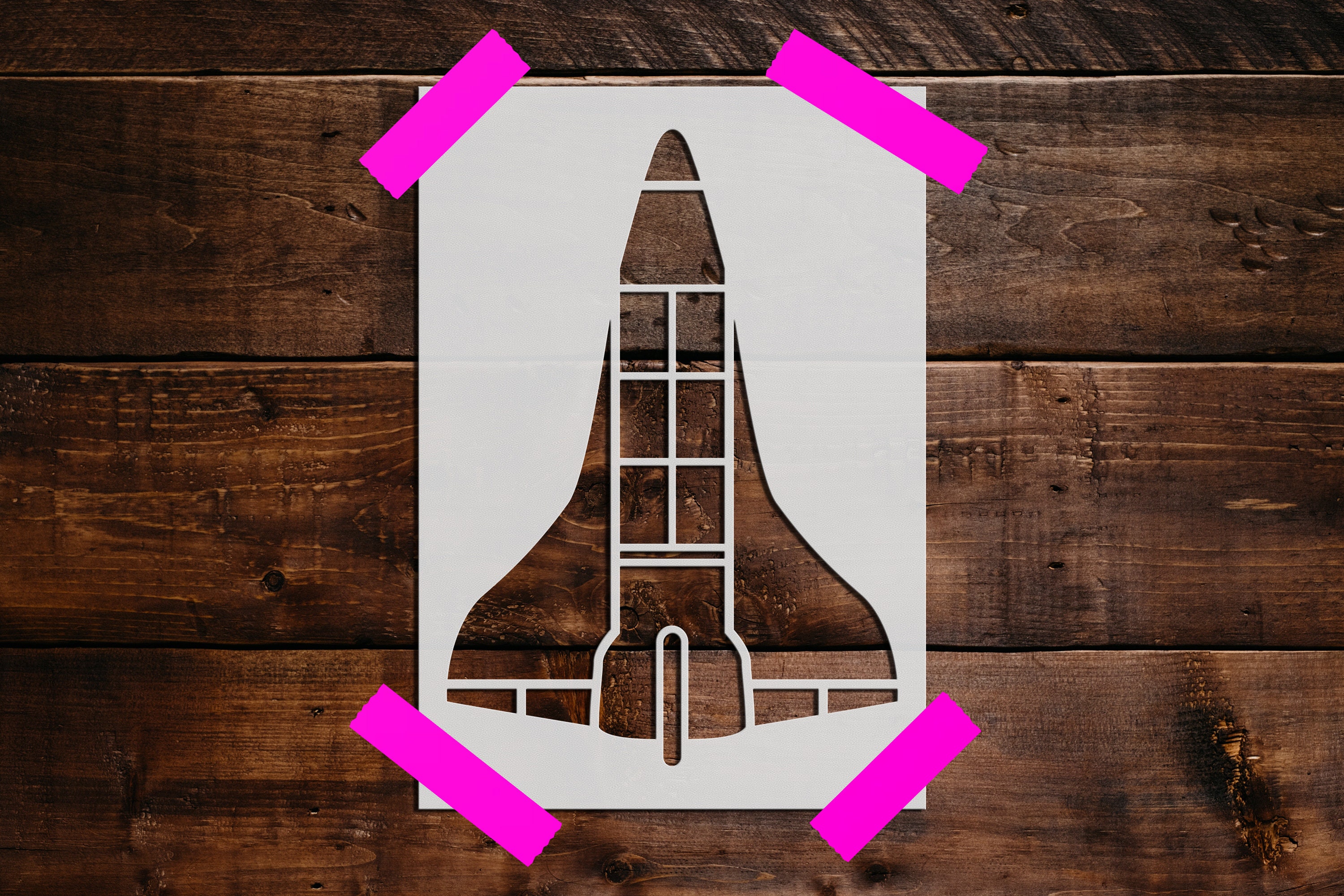 Rocket Stencil Reusable Rocket Stencil Art Stencil DIY - Etsy UK