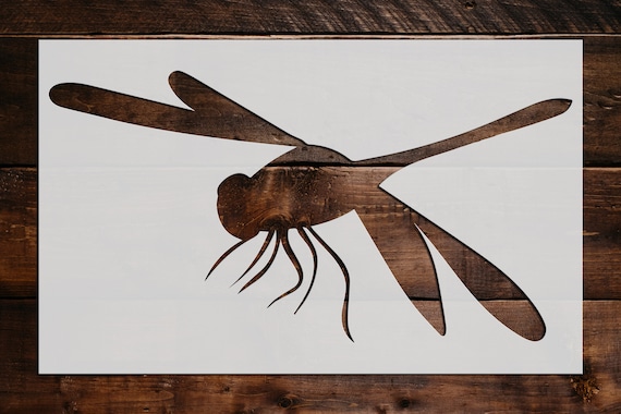 Dragonfly Stencil Sweet Poppy Stencil / Ornate Dragonfly – Chain