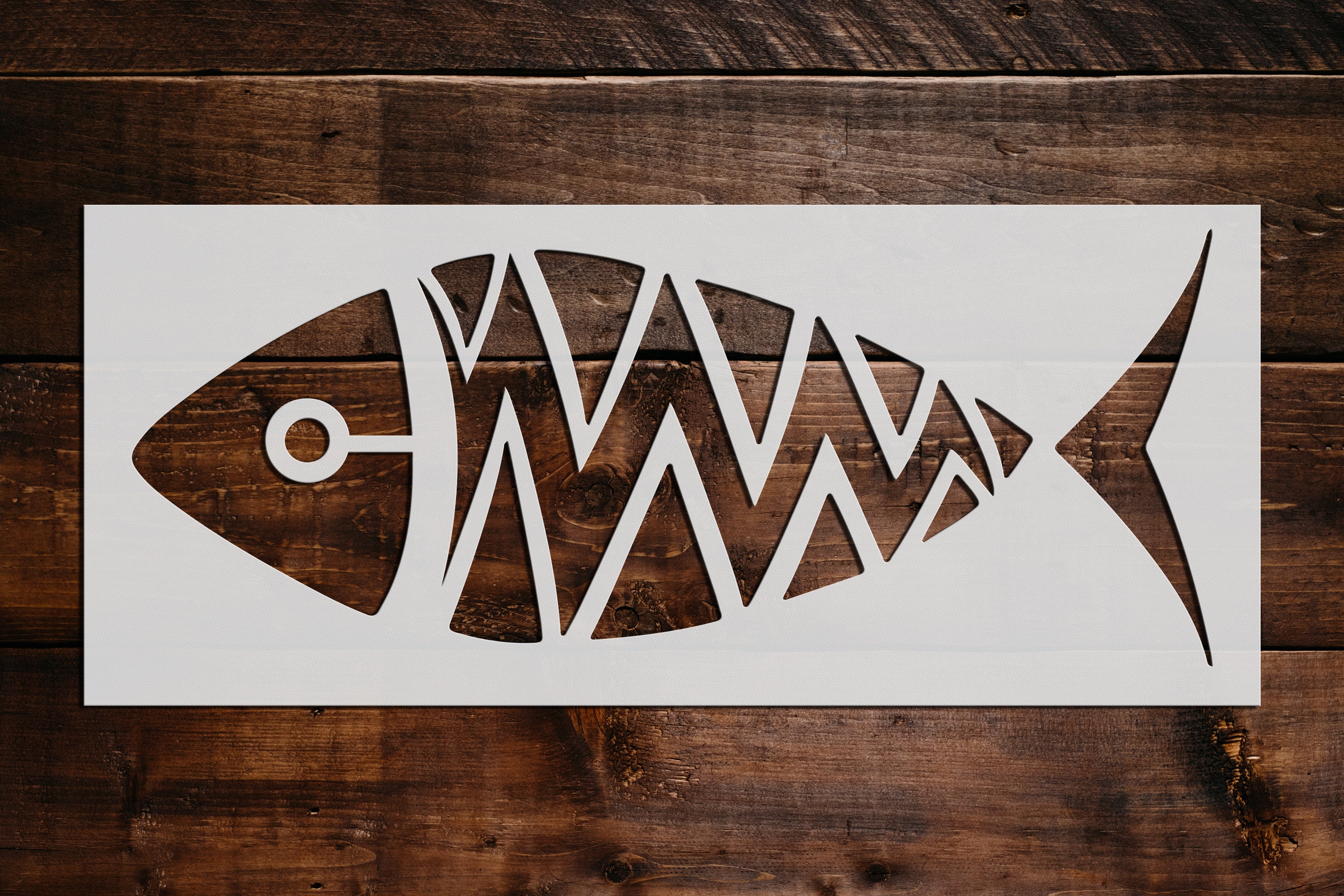 Fish Stencil Reusable Fish Stencil Art Stencil DIY Craft - Etsy