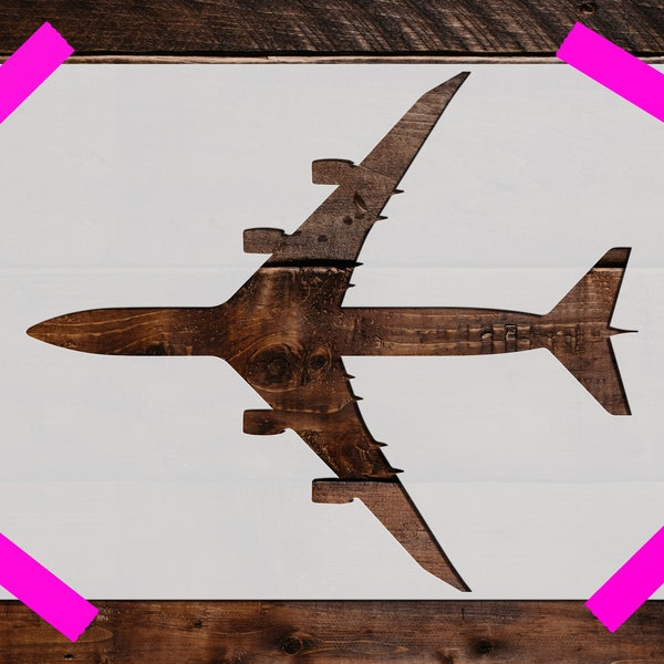 Airplane Stencil - Etsy