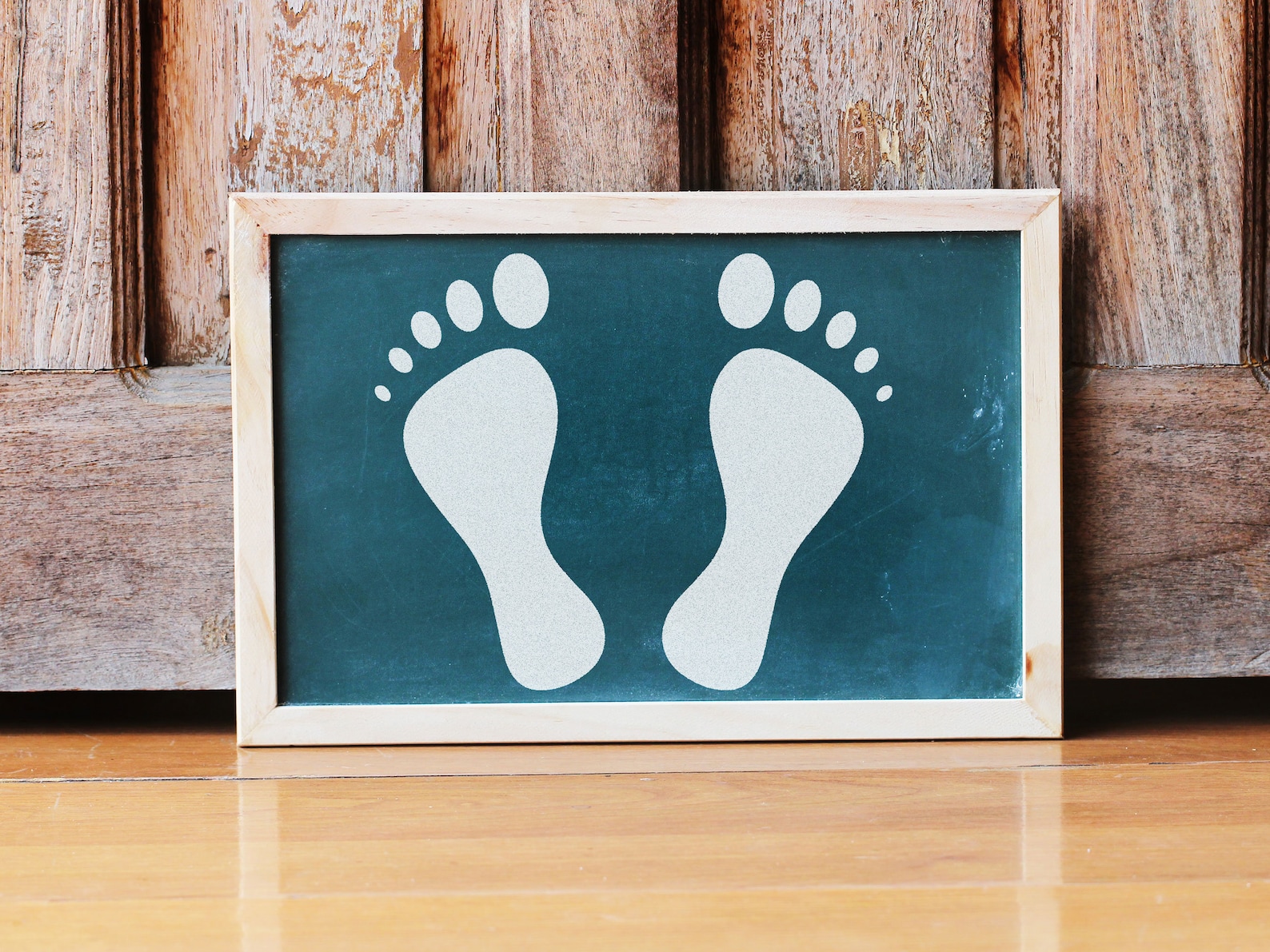 Foot Print Stencil, Reusable Foot Print Stencil, DIY Crafts, Large Foot ...