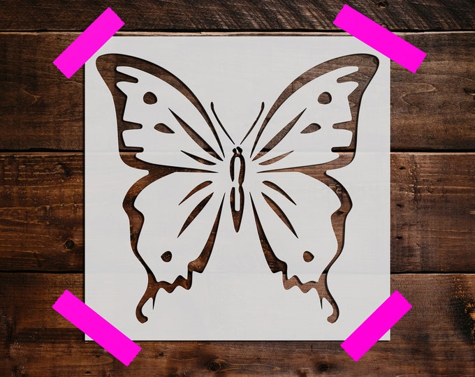 Butterfly Stencil Reusable Butterfly Stencil Art Stencil - Etsy