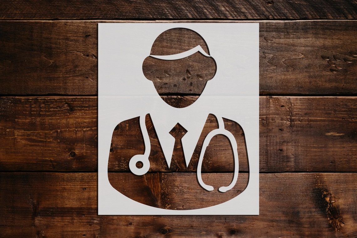 Doctor Stencil Reusable Doctor Stencil DIY Craft Stencil | Etsy