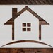House Stencil, Reusable House Stencil, Art Stencil, DIY Craft Stencil ...