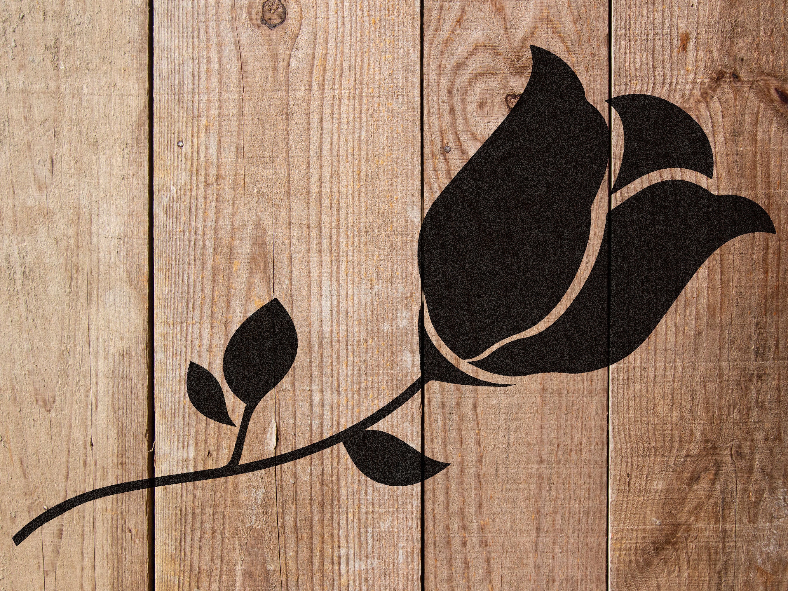 Rose Stencil Reusable Rose Stencil Art Stencil DIY Craft - Etsy