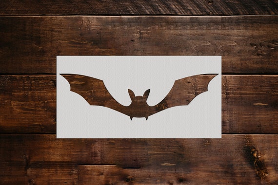 Bat Stencil Reusable Bat Stencil Art Stencil DIY Craft | Etsy